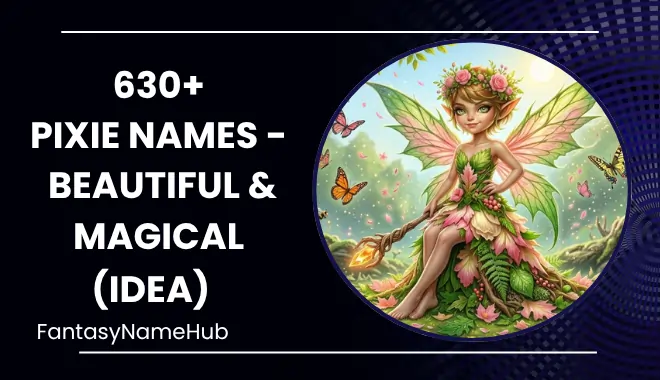 510+ Pixie Names Generator: Cute, Magical & Unique Ideas